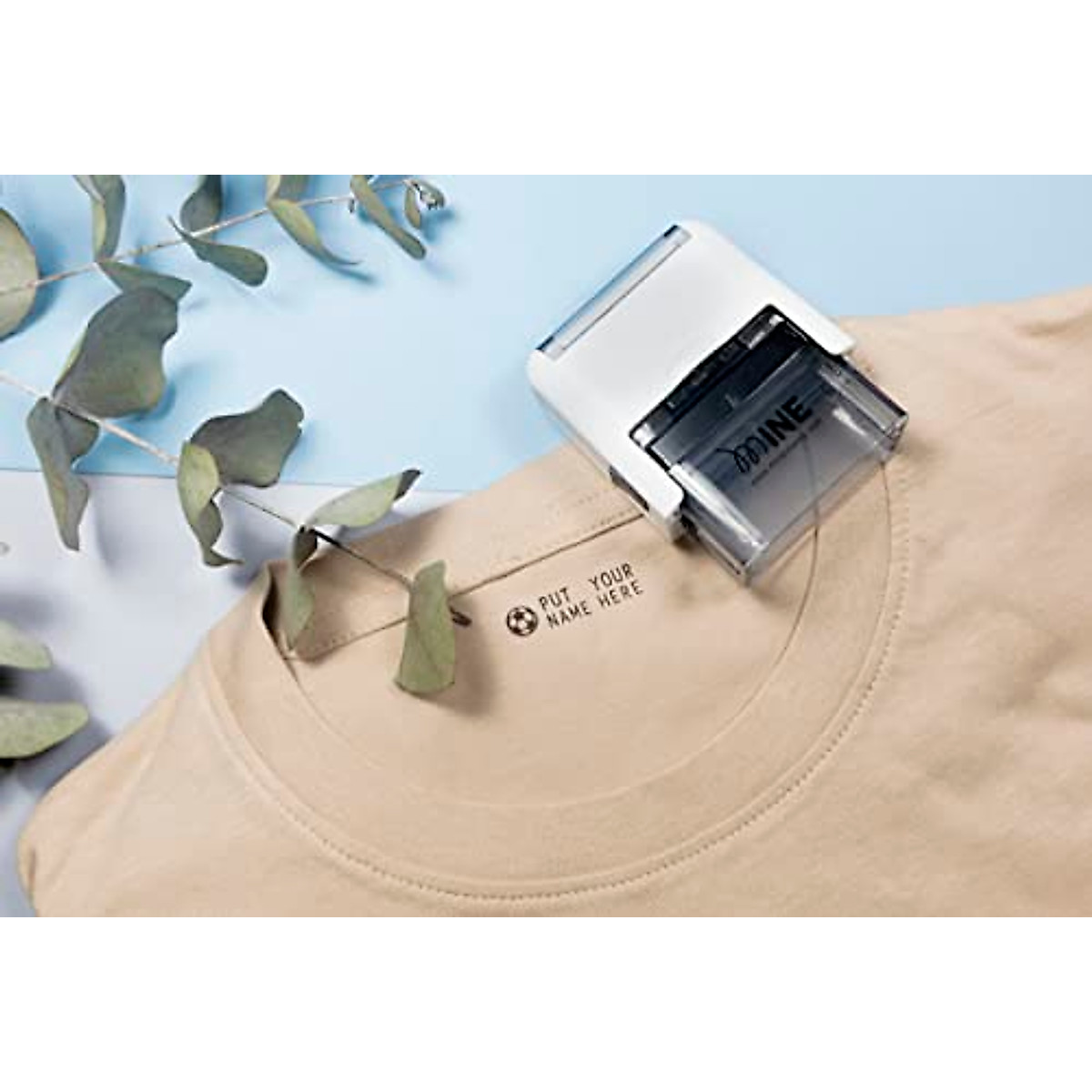 Mine Stamp Compact Clothing and Book Marker | Compact Personalised Clothing Marker for Adult and Children | Personalised Name Stamp for Children's Clothing