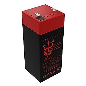 Neptune Power NT445 4V 4.5Ah Rechargable Replacement SLA Battery for Powersonic PS-445