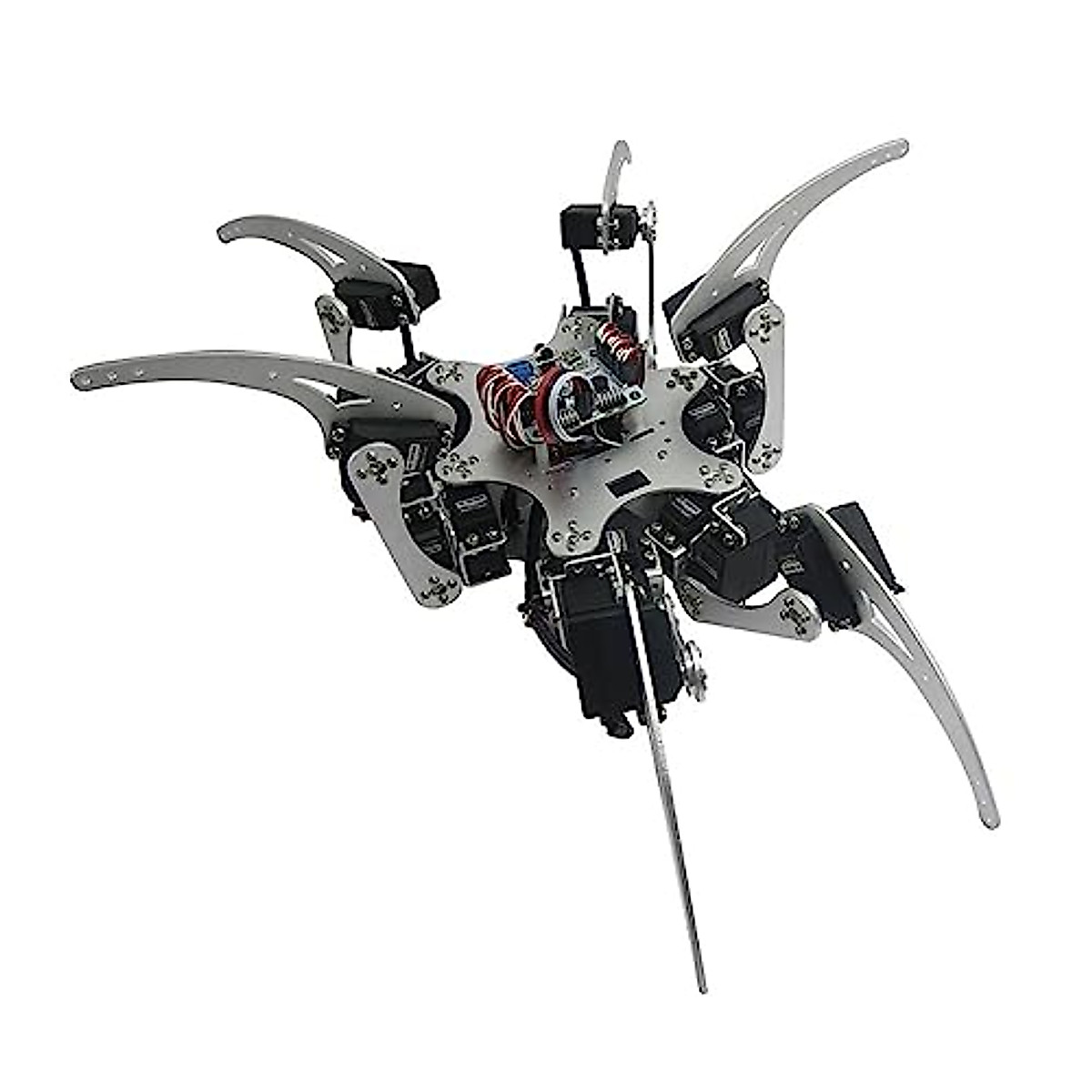 ANTBEE Spider Robot 18DOF Aluminium Hexapod Spider Six Legs Robot Kit 18pcs 996 Servo Ball Bearing Robot Toys