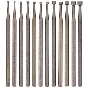 12 Piece Round Cup Burs Set