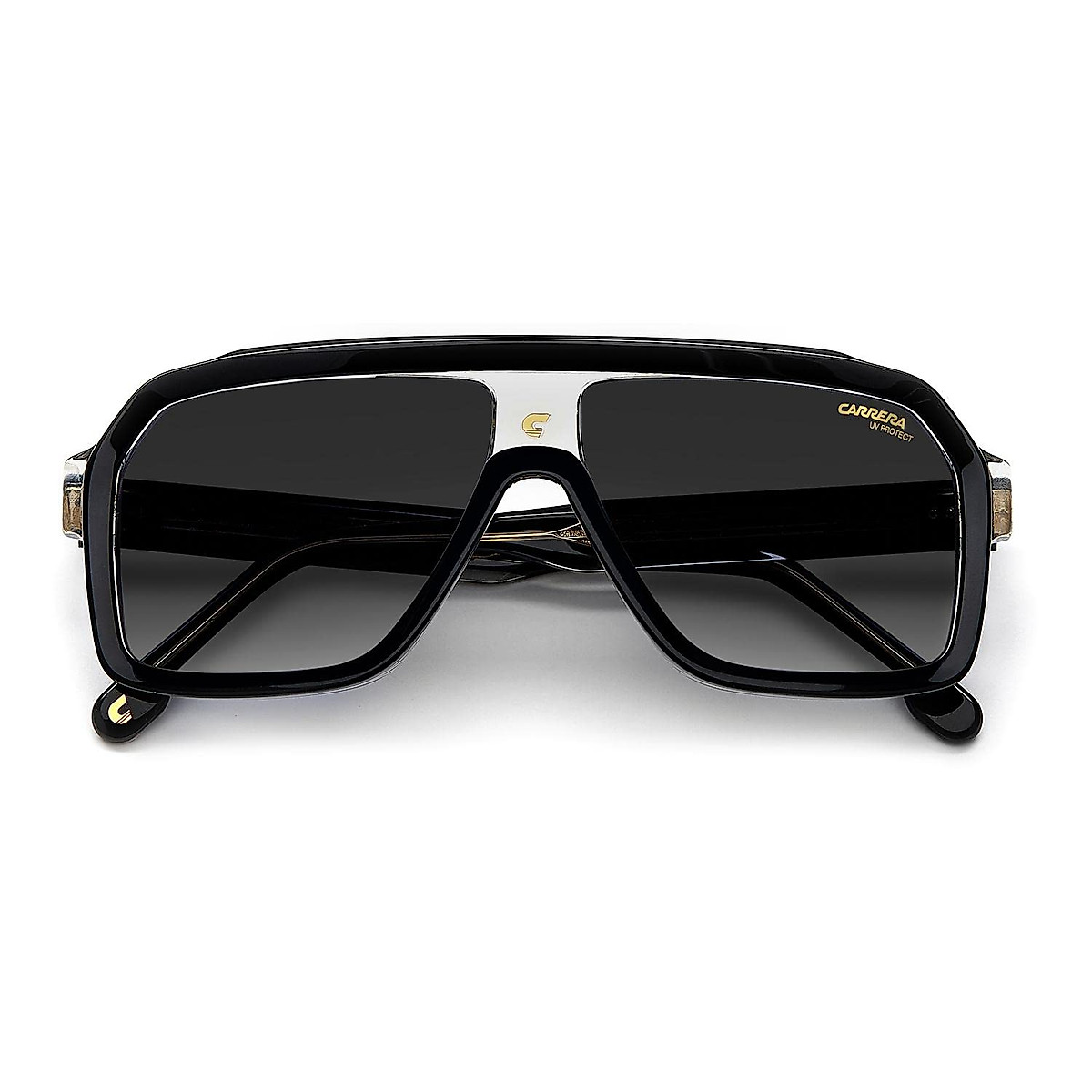 Carrera Modern Standard Sunglasses, 08a/9o Black Grey, 60