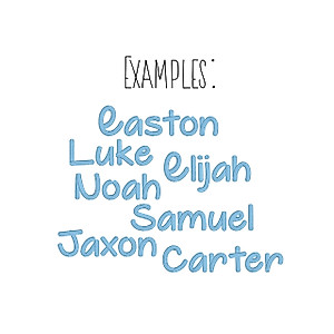 Ava's Miracles Personalized Baby Boy Hat with Embroidered Footprints (Newborn) White