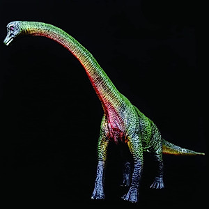 Gemini&Genius Dinosaur Toys Brachiosaurus a Long Neck Dinosaurs Action Figure Birthday Gift and Collection Dino World Model Toys for Kids(Dark Green)