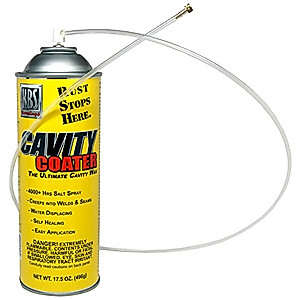 KBS Coatings 75101 Cavity Coater and Wand, 16 fl oz., Yellow