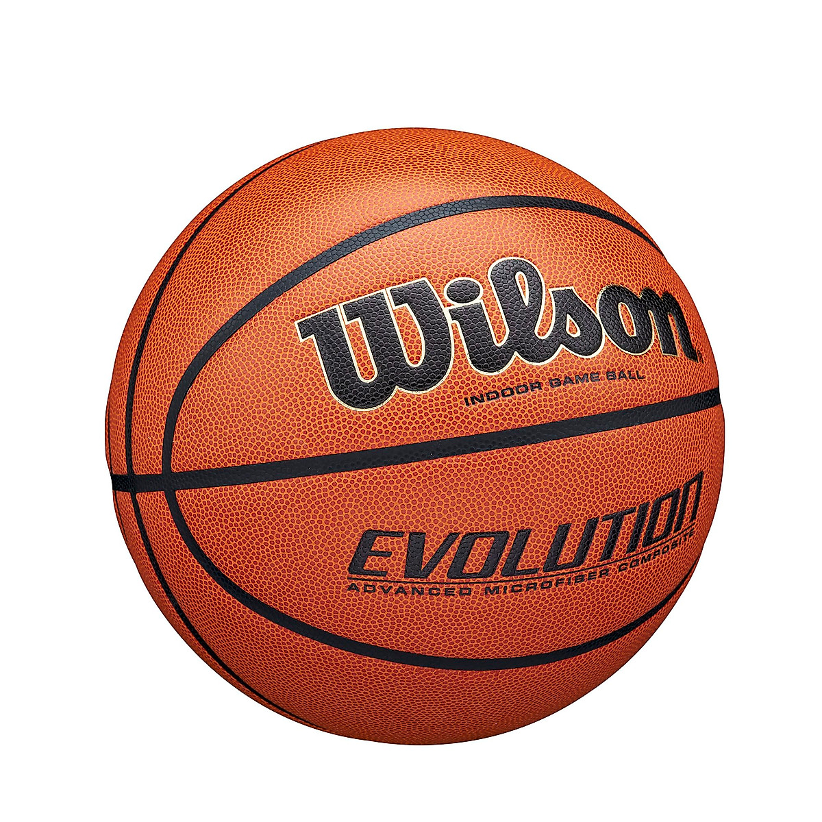WILSON Evolution Game Basketball - Game Ball, Size 5 - 27.5"