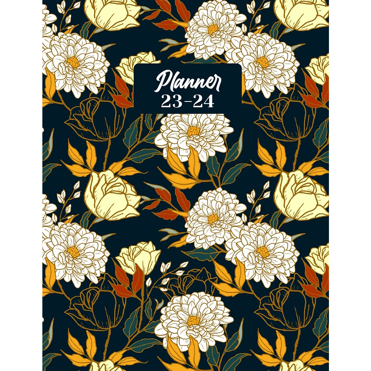 Academic Planner July 2023 - June 2024: Daily Weekly and Monthly 2023 - 2024 Calendar 8,5x11 | Schedule Organizer for Teacher and College Student