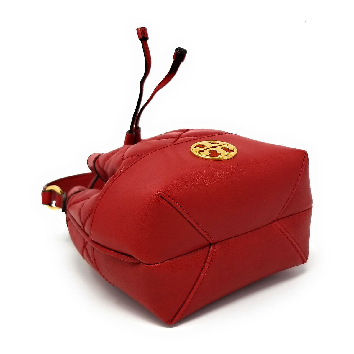 Tory Burch Women's Willa Mini Bucket Bag (Redstone)