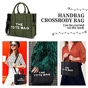 Ocebay The Medium Tote Bag for Women or Men - The Popular of Classic Elements for Years to Come (Medium, Green)