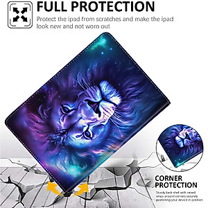 Case for Samsung Galaxy Tab A 10.1 Inch 2016 Tablet (SM-T580/T585, No Pen Version), Multi-Angle Smart Stand Cover Auto Sleep/Wake for Galaxy Tab A 10.1 2016，Lion