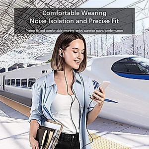 COOYA USB C Earbuds & in-Ear Headphones with Microphone,Magnetic USB C Headphone for Samsung Galaxy S23 S22 Ultra S21 S20 A53 A54 Note 20 10 DAC Type C Earphone for iPad Pro Air Pixel 7 6 OnePlus 11 9