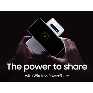 Samsung Galaxy S10+ Plus 128GB / 8GB RAM SM-G975F Hybrid/Dual-SIM (GSM Only, No CDMA) Factory Unlocked 4G/LTE Smartphone - International Version (Prism Black, 128GB)