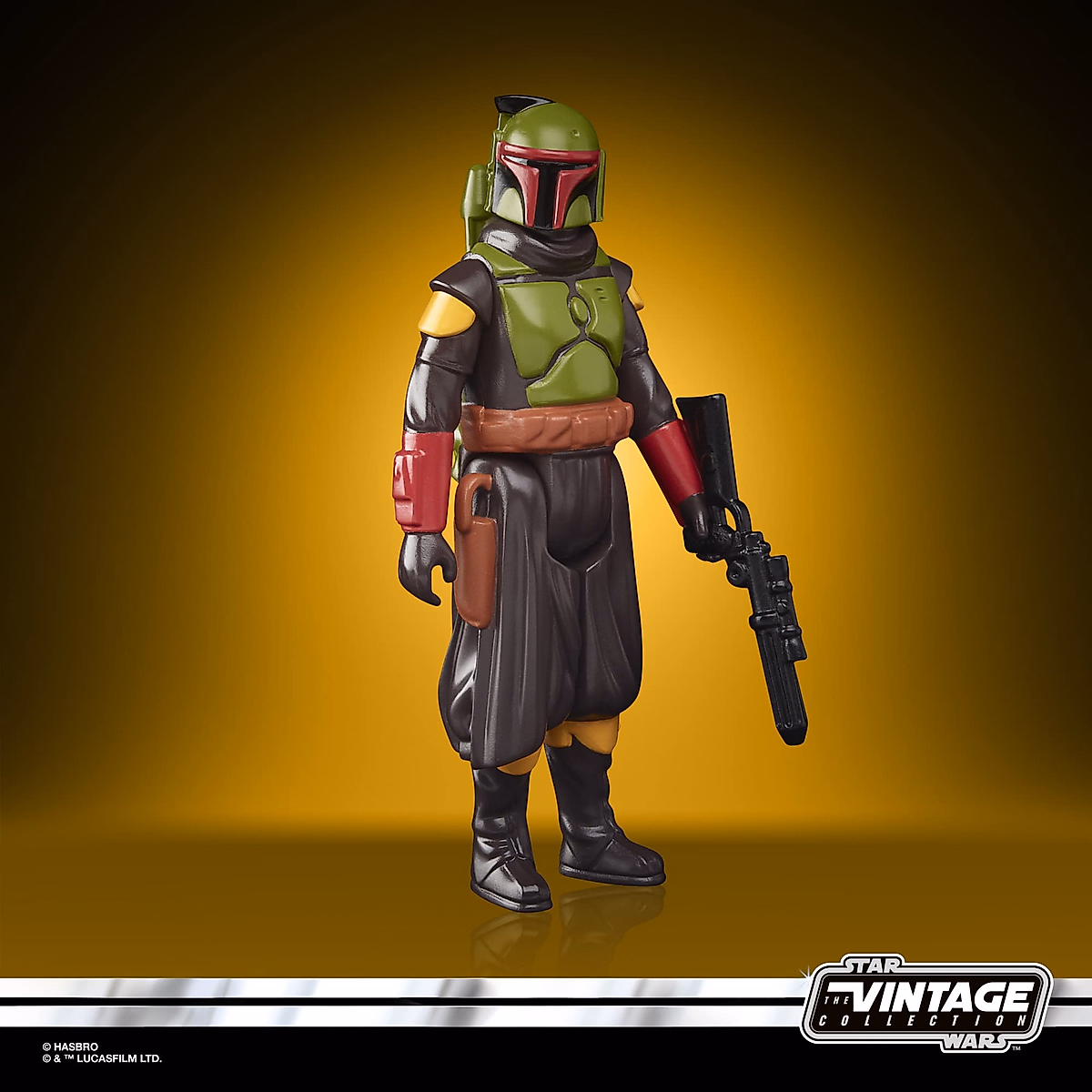 STAR WARS Retro Collection Boba Fett (Morak) Toy 3.75-Inch-Scale The Mandalorian Collectible Action Figure, Toys Kids 4 and Up