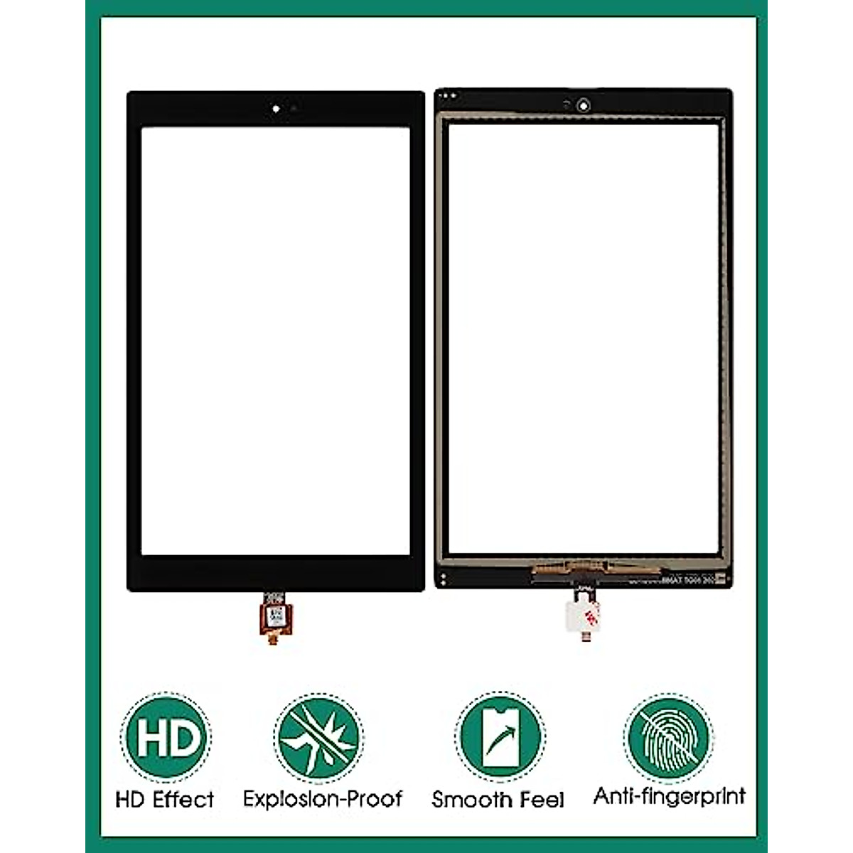 for Amazon Kindle Fire HD 10 9th 2019 Screen Replacement for M2V3R5 Touch Screen Digitizer Glass Panel Parts