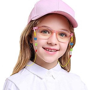 3pcs Kid Mask Chain - Glass Strap,Mask Chain,Sunglass Chain,Cute Design For Boys Girls (302)