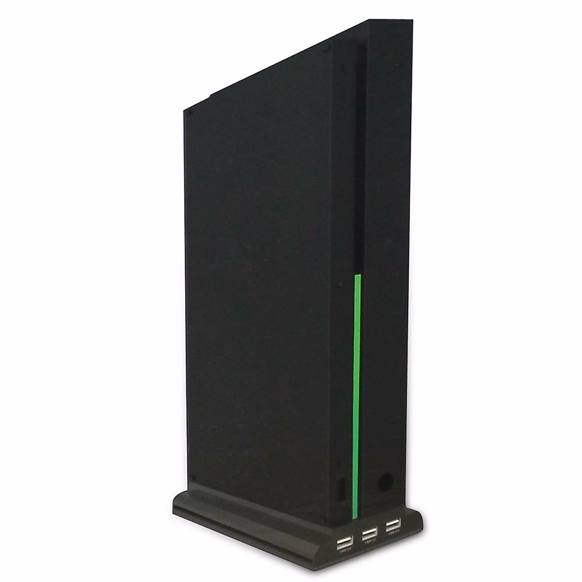 OSTENT 3 Cooling Fans Cooler 3 USB Ports Vertical Stand for Xbox One X Console