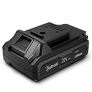 AstroAI 20V MAX Rechargeable Li-ion Battery for ACJY3PYE / ACJY3PBU / ACJY21LIDC / ACJY21LIDCBU with Real-time Capacity Indicator USB Output Only Compatible with AstroAI Product