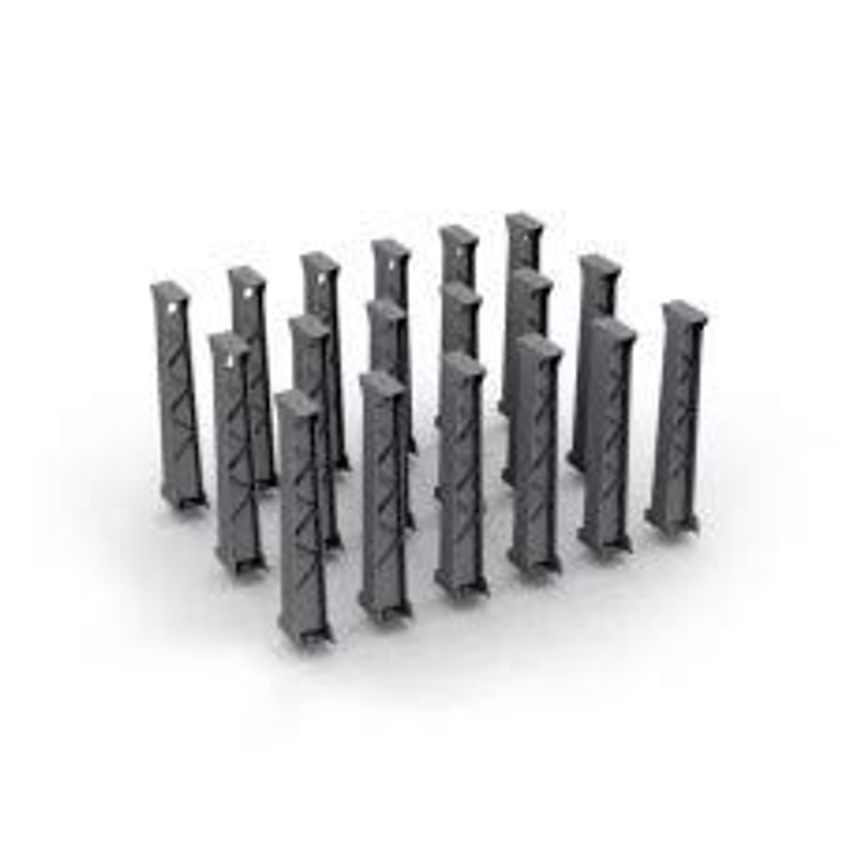 LoftZone StoreFloor Uni-Support Storage Rack, Engineered Wood, 18-Pack