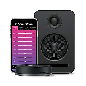 Platin Monaco 5.1 Wireless Home Theater System for Smart TVs - with WiSA SoundSend Transmitter Included - WiSA Certified - Tuned by THX.