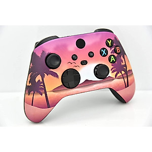 Wireless Custom Controller Compatible with PC, Windows 10+, Series X/S & One (Series X/S Tropical Paradise)