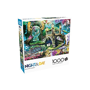 Buffalo Games - Enchanted Garden - 1000 Piece Jigsaw Puzzle for Adults Challenging Puzzle Perfect for Game Nights - 1000 Piece Finished Size is 26.75 x 19.75