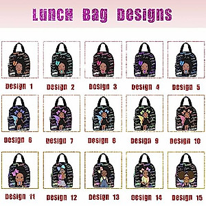 InterestPrint Backpack Little Princess Glitter Gold Bookbag School Backpack for Girls Boys Backpacks Canvas Light Laptop Bag