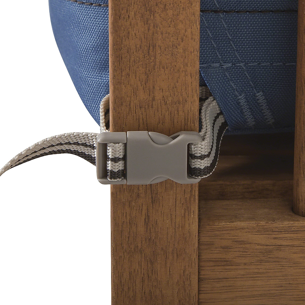 Classic Accessories Ravenna Water-Resistant Patio Lounge Chair/Loveseat Cushion Cover, 25 x 25 x 5 Inch, Empire Blue, Patio Furniture Cushion Covers