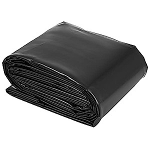 Topdeep 10x15 ft Pond Liner, LDPE 20 Mil Thickness Fish Pond Liners for Outdoor Ponds, Pond Skins for Waterfall, Fish or koi Pond, Fountains and Bed Planter