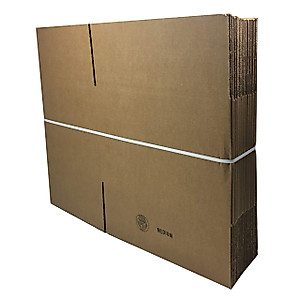 uBoxes Moving Boxes Bundle of 18"x14"x12" (Medium Boxes - Pack of 20)
