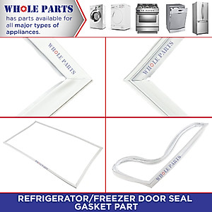 Whole Parts Refrigerator/Freezer Door Seal Gasket Part# 5304505529 - Replacement & Compatible with Some Crosley, Frigidaire and Kenmore Refrigerators or Freezers