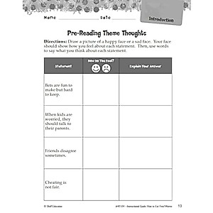 How to Eat Fried Worms: An Instructional Guide for Literature - Novel Study Guide for Elementary School Literature with Close Reading and Writing Activities (Great Works Classroom Resource)