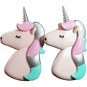 4 Set (8 Ct) Pink Ice Cream / Pink Unicorn / Pink Cat / Flamingo Beach Towel Clips Jumbo Size for Beach Chair, Cruise Beach Patio, Pool Accessories for Chairs, Household Clip, Baby Stroller