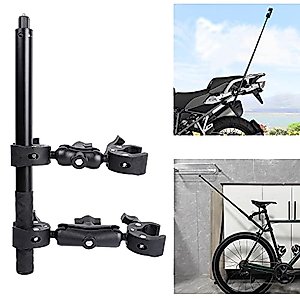 PellKing Motorcycle Bike Handlebar Clamp Mount and 61" Invisible Selfie Stick for Insta360 X4 X3 X2 X ONE RS R GO 3 Camera