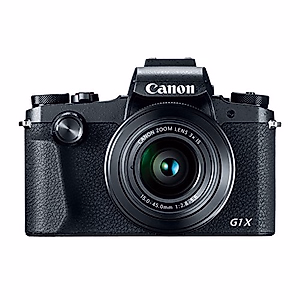 Canon PowerShot G1 X Mark III Digital Camera - Wi-Fi Enabled, Black (2208C001)