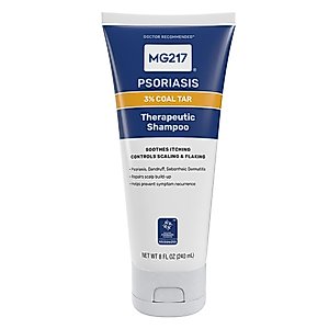 MG217 Medicated Conditioning Coal Tar Formula Shampoo 8 oz (Pack of 5)