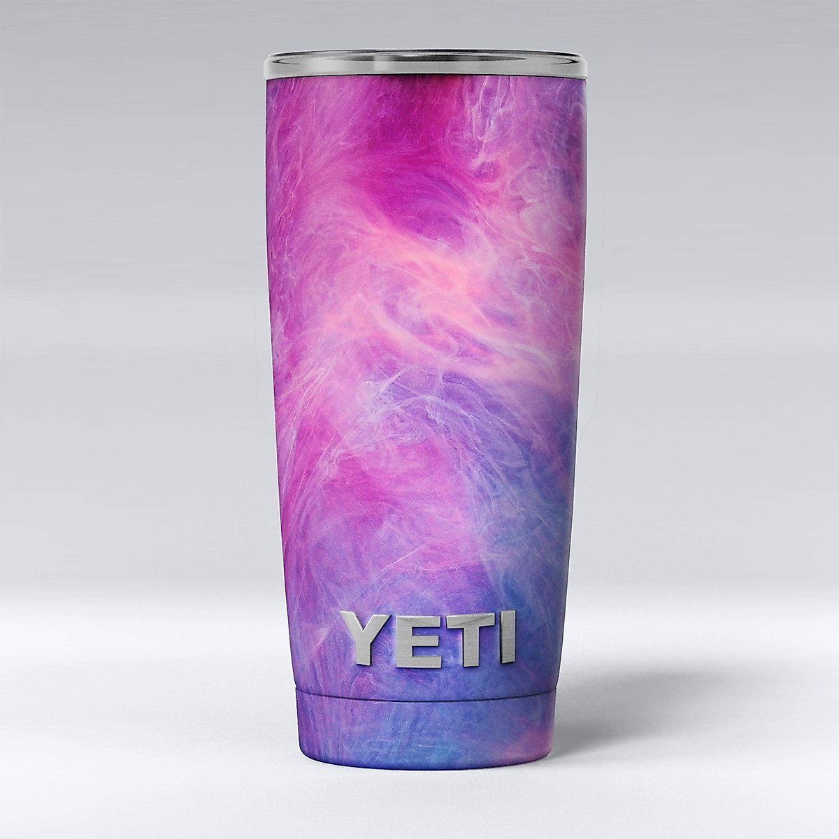 Design Skinz Pink and Blue Fume Clouds - Skin Decal Vinyl Wrap Kit Compatible with The Yeti Rambler Cooler Tumbler Cups