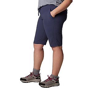 Columbia Women's Anytime Outdoor Long Short Shorts, nocturnal, 8x13