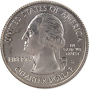 2017 S National Park Quarter 5 Coin Set Uncirculated Mint State Clad 25c