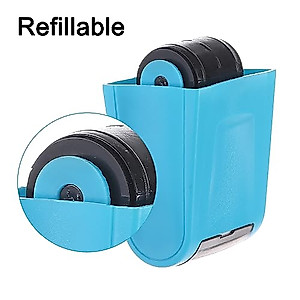 iNenk Dashed Handwriting Lines Practice Roller - Confidential Roller Stamp, Teacher Supplies for Classroom - Easy-to-Use & Compact - Enhance Handwriting Skills for Kids（Yellow - Blue - Red 3pcs）