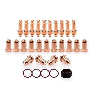 XT30 XT40 Plasma Torch 249931 Swirl Ring 249969 O-Ring Tip 40A Electrode 249926 NOT Miller Original Parts 30pcs