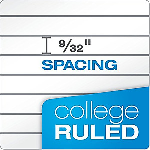 Oxford Stone Paper Notebook, 8-1/2" x 11", Blue Cover, 60 Sheets, 2 Pack (161646)