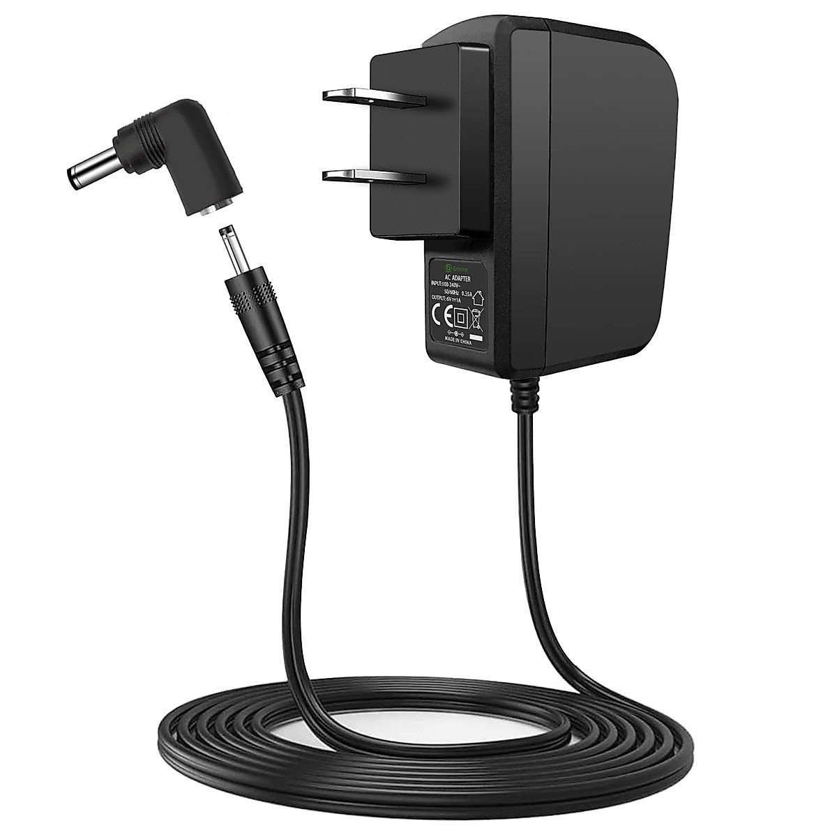 Gonine 6V AC to DC Power Supply Adapter for Omron Blood Pressure Monitor 5 7 10 Series, Replacement for Hem-ADPTW5 Charger Power Cord.