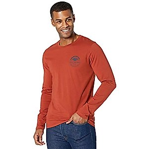 Fjällräven Forever Nature Badge Long Sleeve Autumn Leaf MD