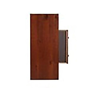 BOWERY HILL 1-Drawer Transitional Wood Desk in Antique Tobacco