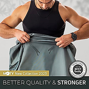 moty Folding Table Cover, Polyester Fitted Waterproof Outdoor Tablecloth Protector with Elastic for Rectangle Picnic Tables, Washable, Wrinkle Resistant, for Patio, Parties, Camping