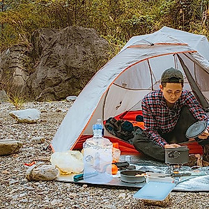 Toddmomy 5Liters Water Jug Plastic Crown Cap Reusable Water Bottle Water Storage Bucket with 2 Cap 5 Liters Water Container Camping Water Tank Barrel for Outdoor Home