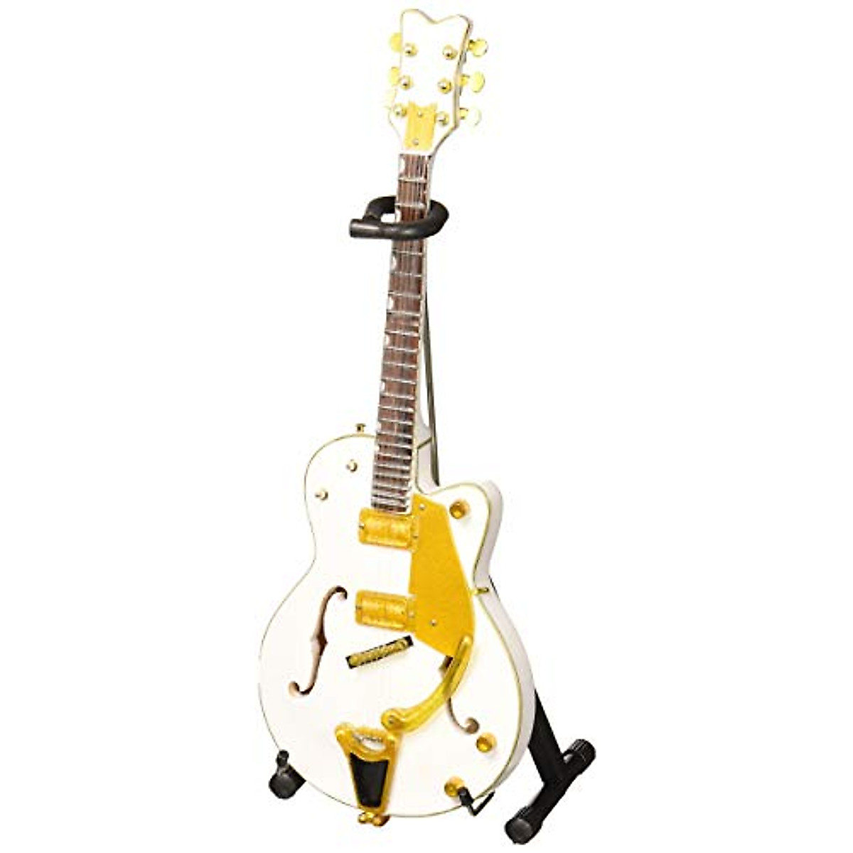 AXE HEAVEN BS-091 Brian Setzer White Hollow Body Mini Guitar