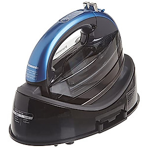 Panasonic 360º Freestyle Advanced Ceramic Cordless Iron NI-WL607 Blue