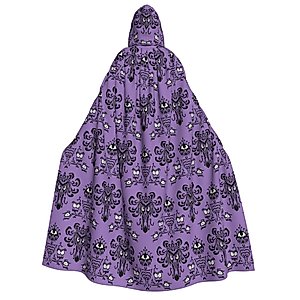 Befodam Haunted the Mansion Unisex Adult Full Length Hooded Robe Cloak Long Cape Hoodie for Halloween Christmas Fancy Cool Cosplay Costumes