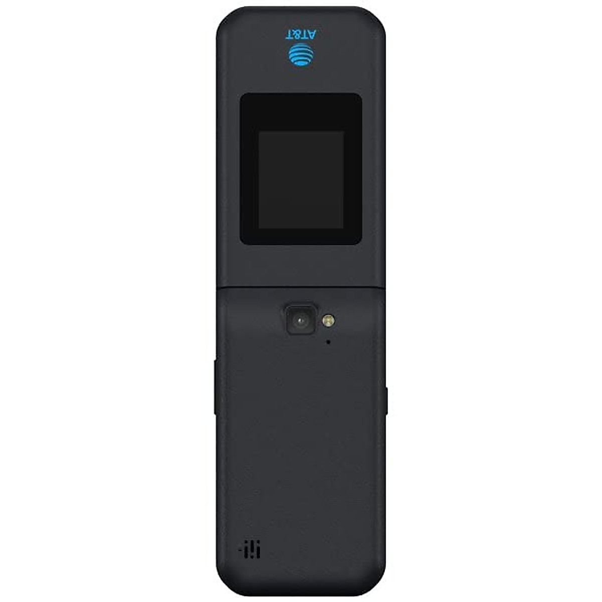 AT&T Cingular Flex 4G LTE Flip Phone ATTEA211101, 4GB, Charcoal, UNLOCKED Gray (Renewed)