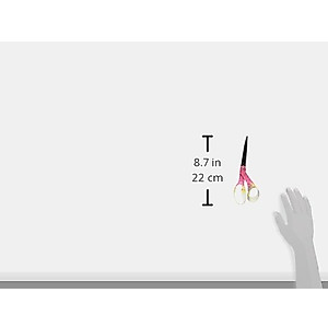 Fiskars Pink Triangle Designer Bent Scissors 8"